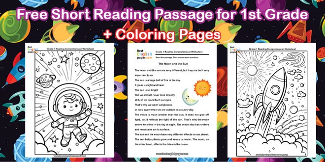 Free Short Reading Passages For 1st Grade Best English Pages Free Short Reading Passages For 1st Grade Best English Pages